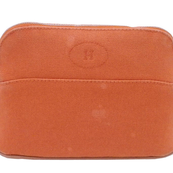 Hermes | Bags | Hermes Hermes Multicase Bolide Pouch Orange 0 Cotton ...